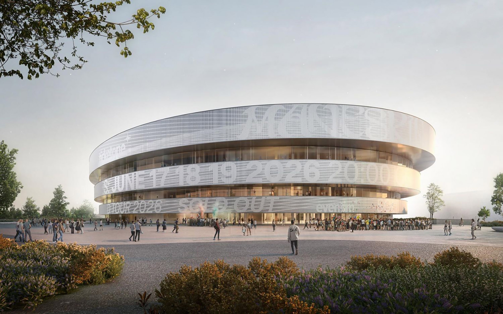 Arena in Santa Giulia design by Arup with David Chipperfield Architects ...