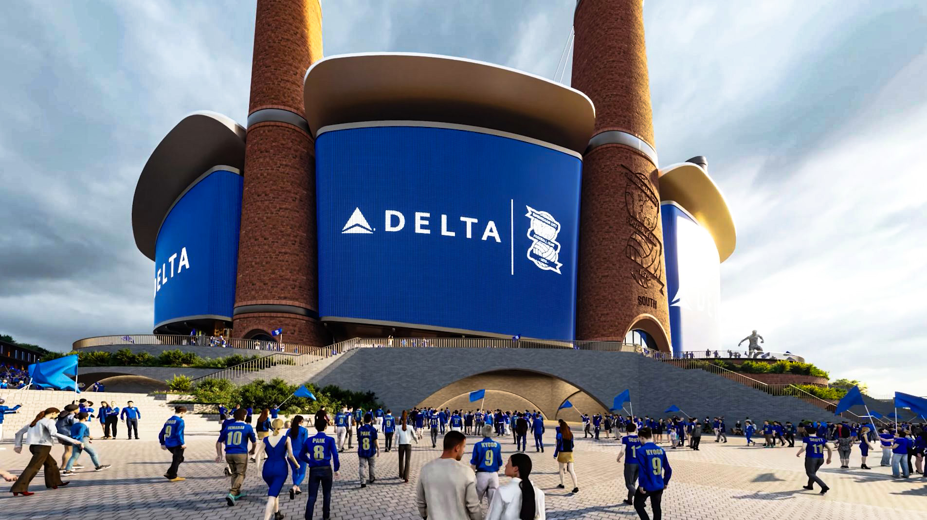 Birmingham City F.C. Powerhouse stadium design by Heatherwick Studio ...