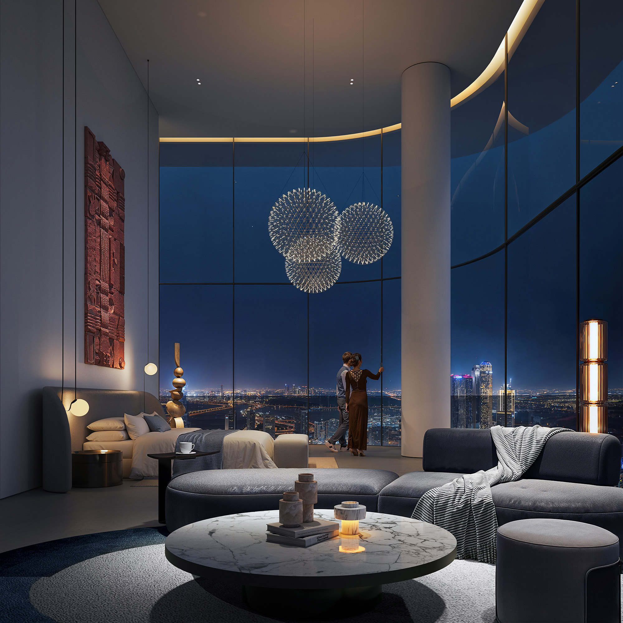 Inaura - Luxury hotel and residential tower design by MVRDV