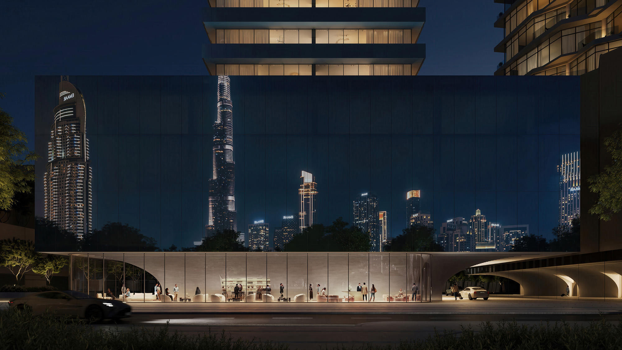 Inaura - Luxury hotel and residential tower design by MVRDV