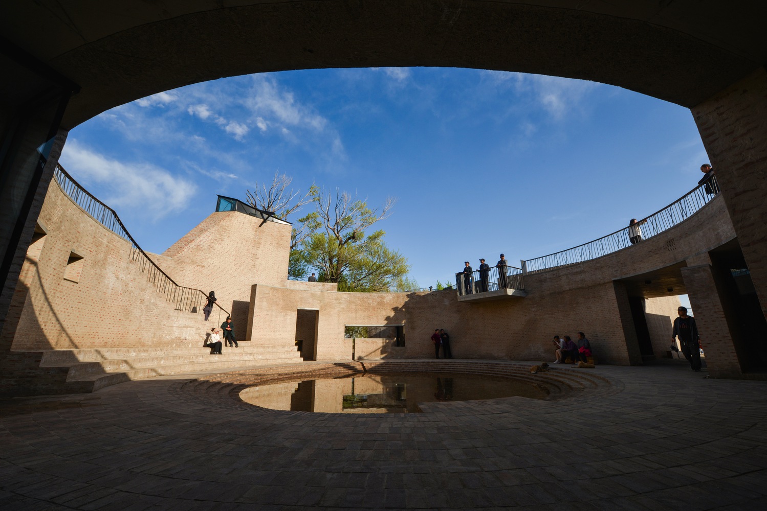 West Wusutu Village Community Center design by Zhang Pengju